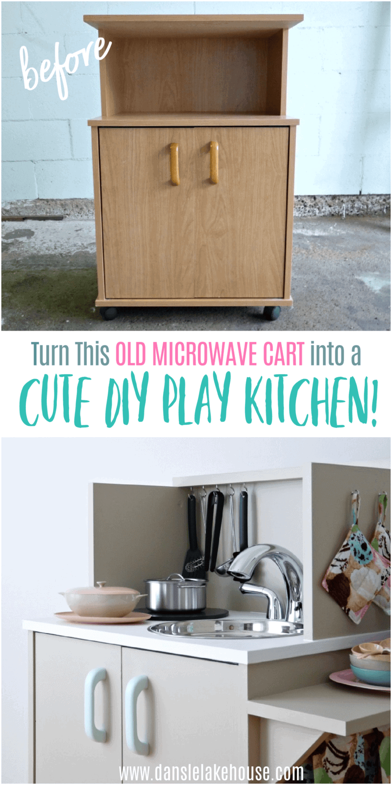 DIY Play Kitchen Tutorial | Dans le Lakehouse