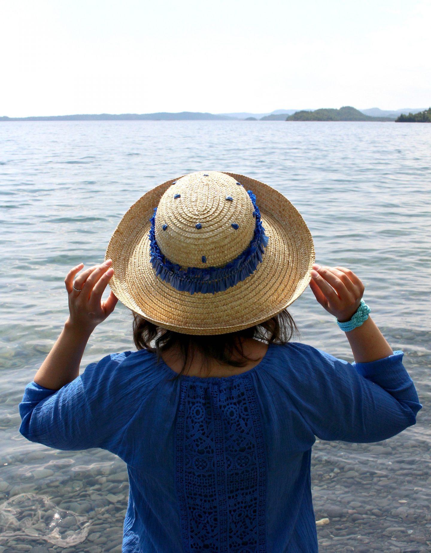 Prada Inspired DIY Raffia Embroidered Straw Hat | Dans le Lakehouse