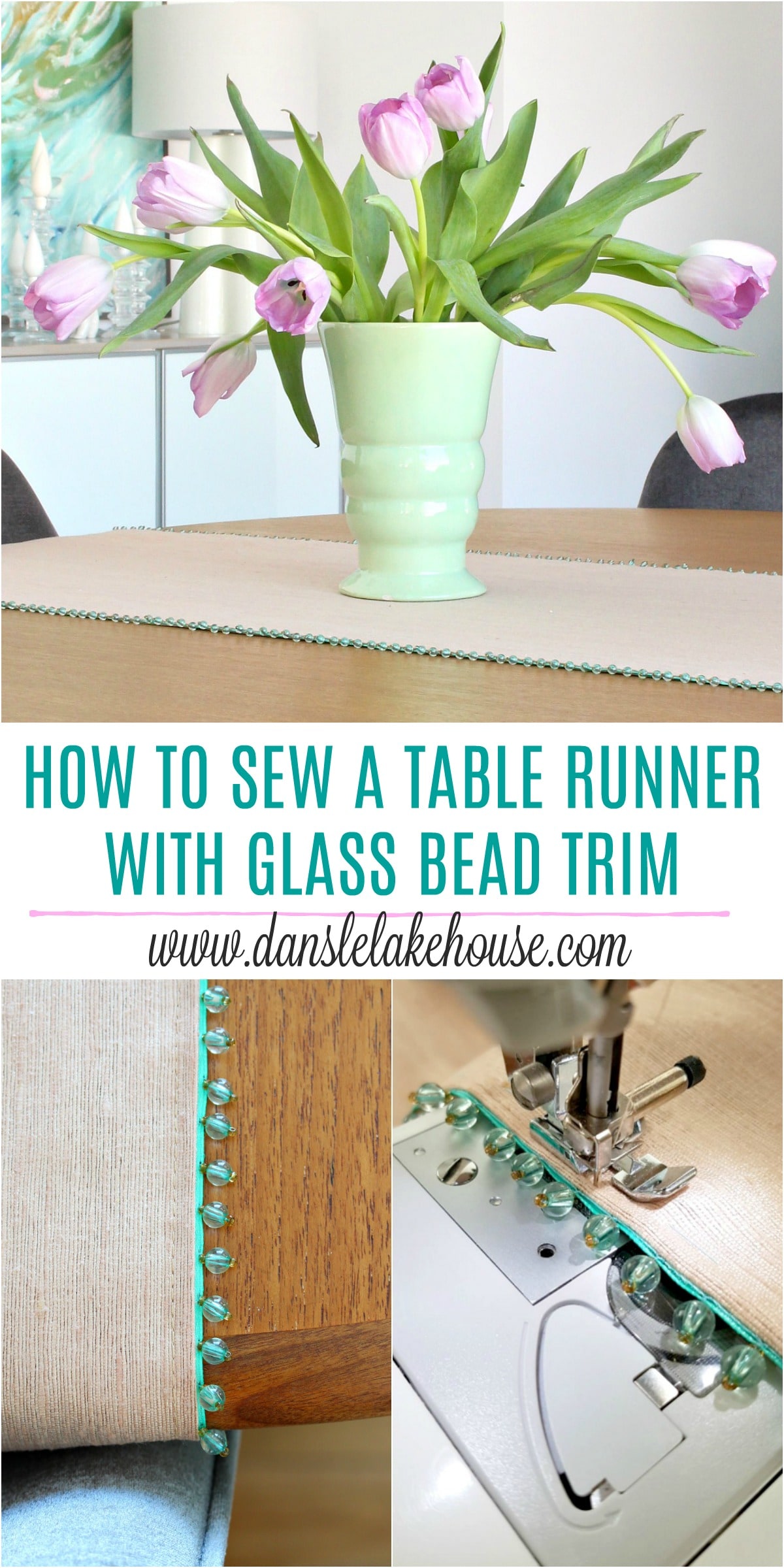 Spring Table Runner Tutorial