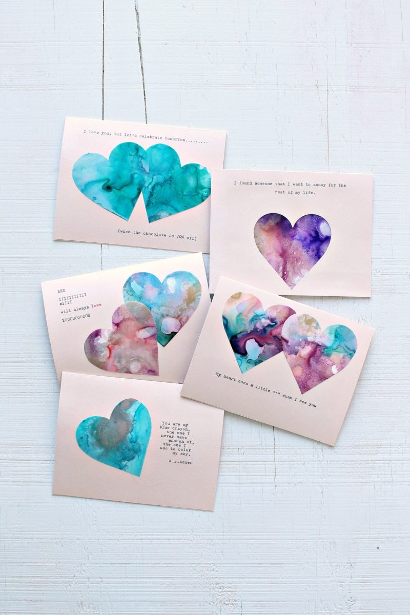 Easy DIY Valentine's Day Cards | Dans le Lakehouse