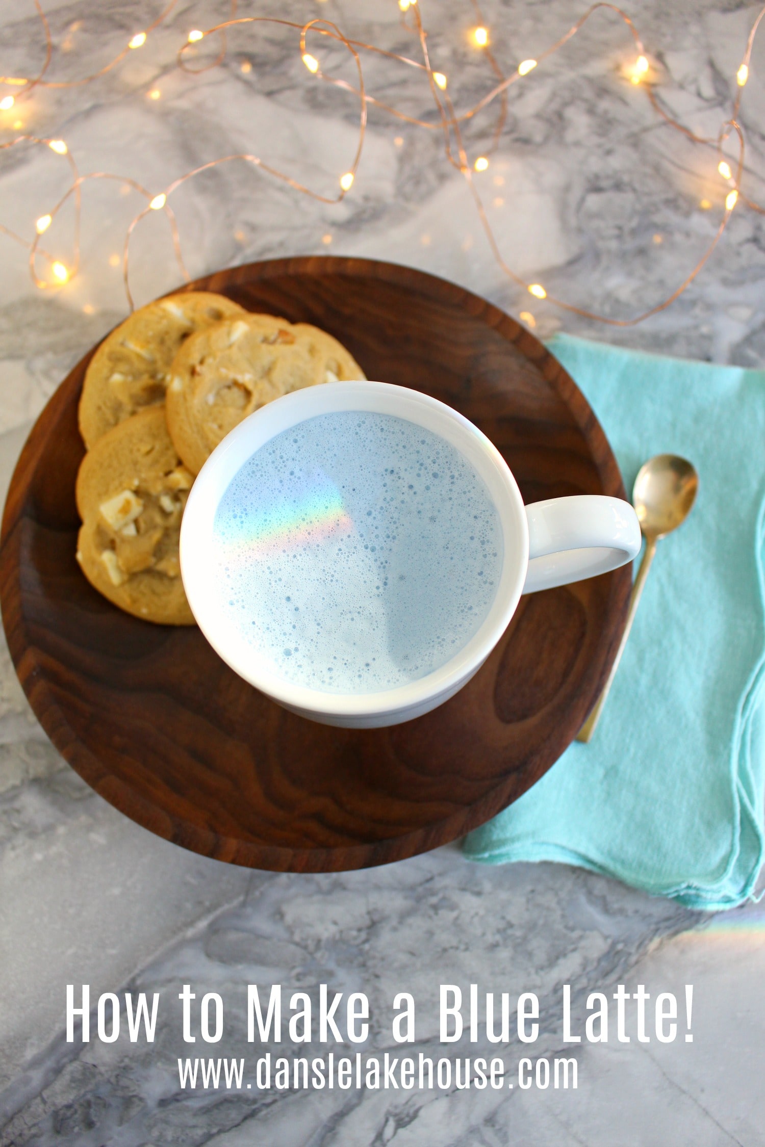 Blue Latte Recipe How to Make a Butterfly Pea Flower Latte