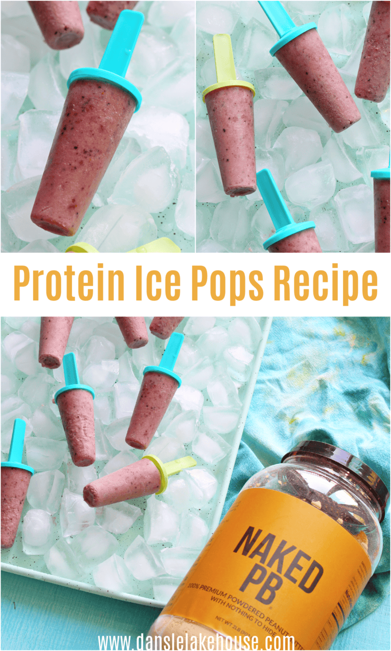 Protein Ice Pops Recipe with Naked Nutrition | Dans le Lakehouse