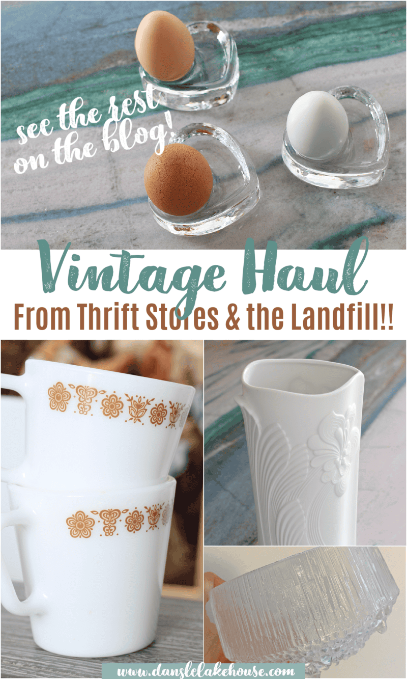 Vintage Trash Finds & Thrift Store Scores | Dans le Lakehouse