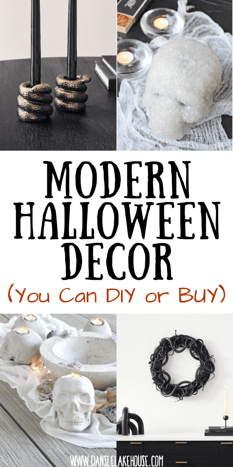 Modern Halloween Decor to DIY & BIY | Dans le Lakehouse